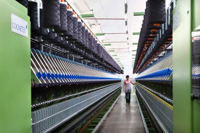 China Guangdong Baiyi Textile & Tech.Co.,Ltd factory production line