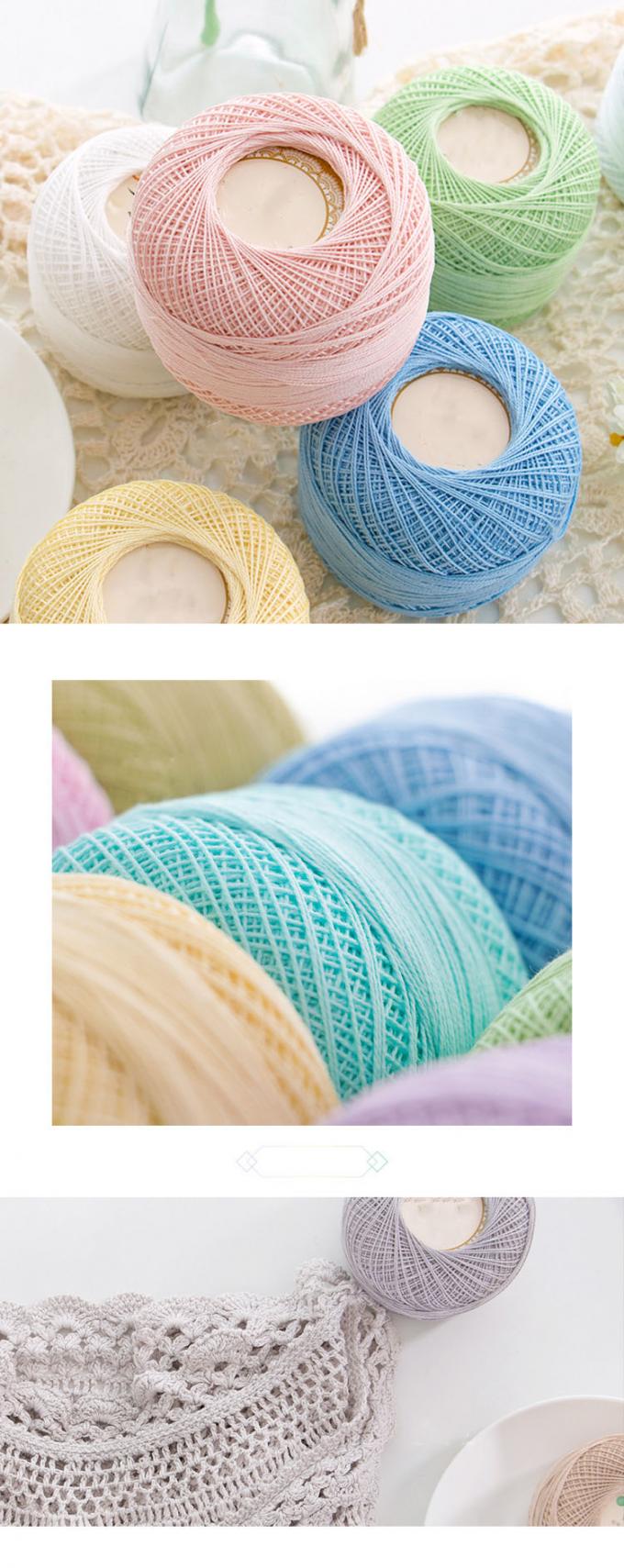 Anti Static Recycled Linen Tape Yarn , Multipurpose Hand Knitting Crochet